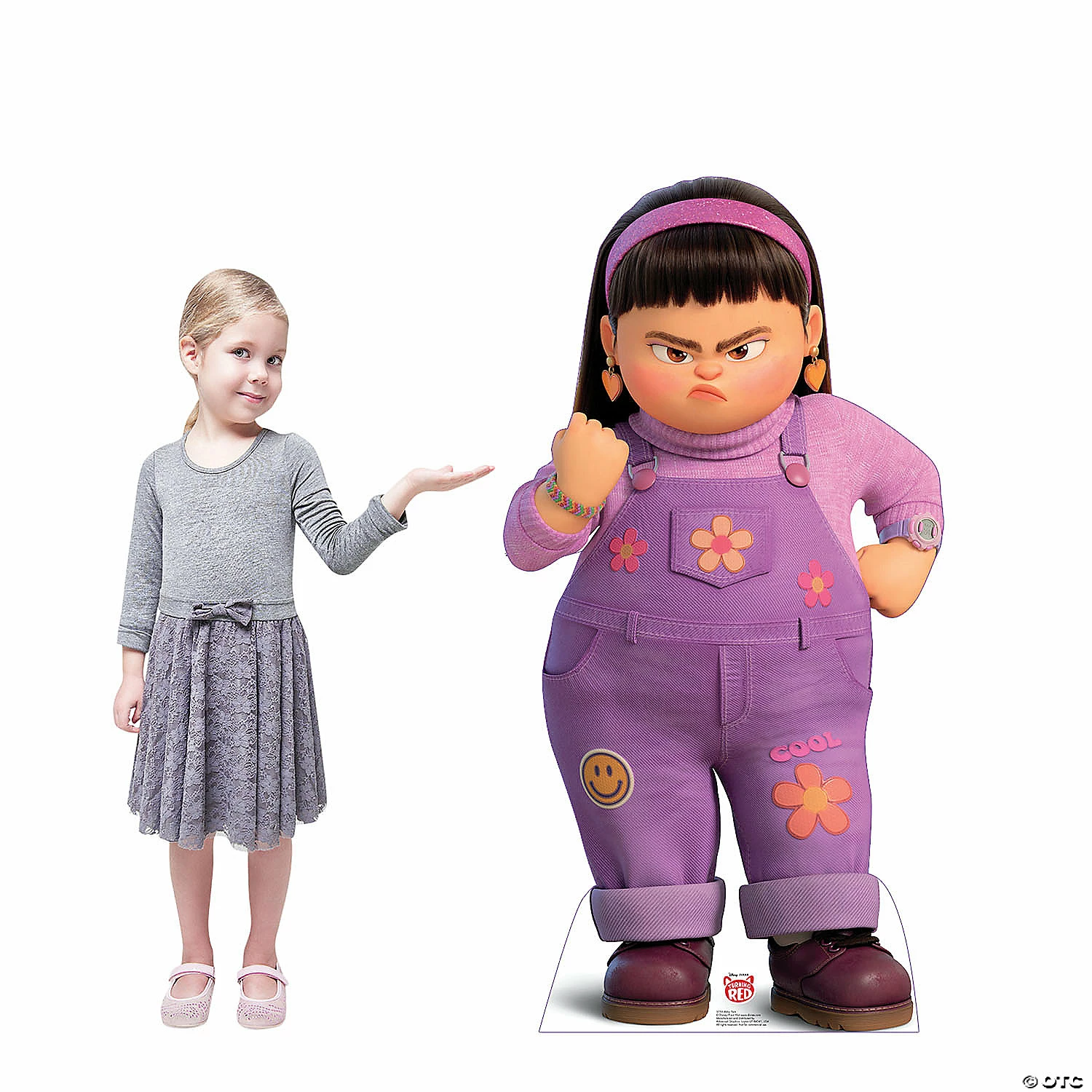 Classic retro Disney’s Turning Red Abby Park Life-Size Cardboard Stand ...