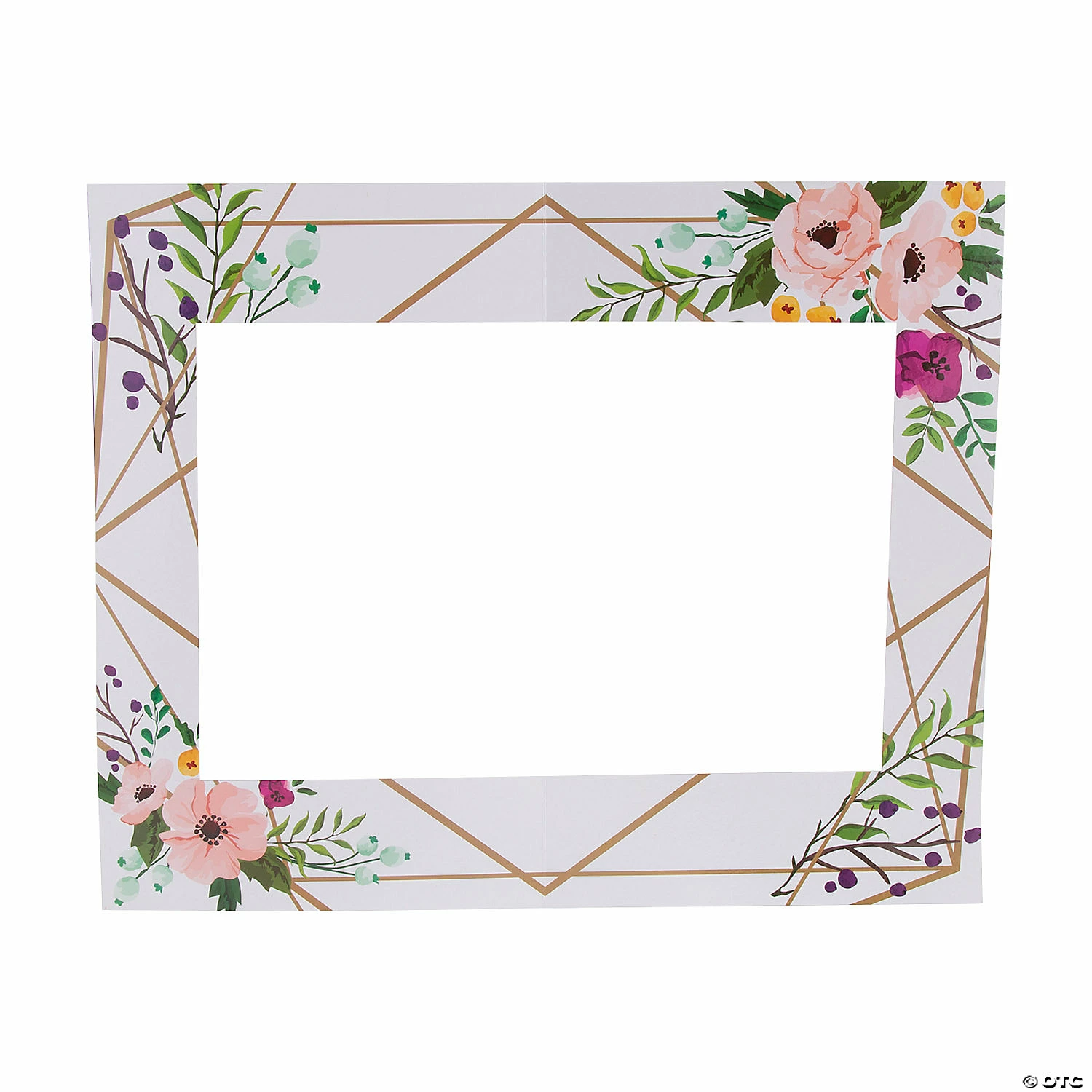 Floral Geometric Photo Booth Frame One of the best-selling products in ...